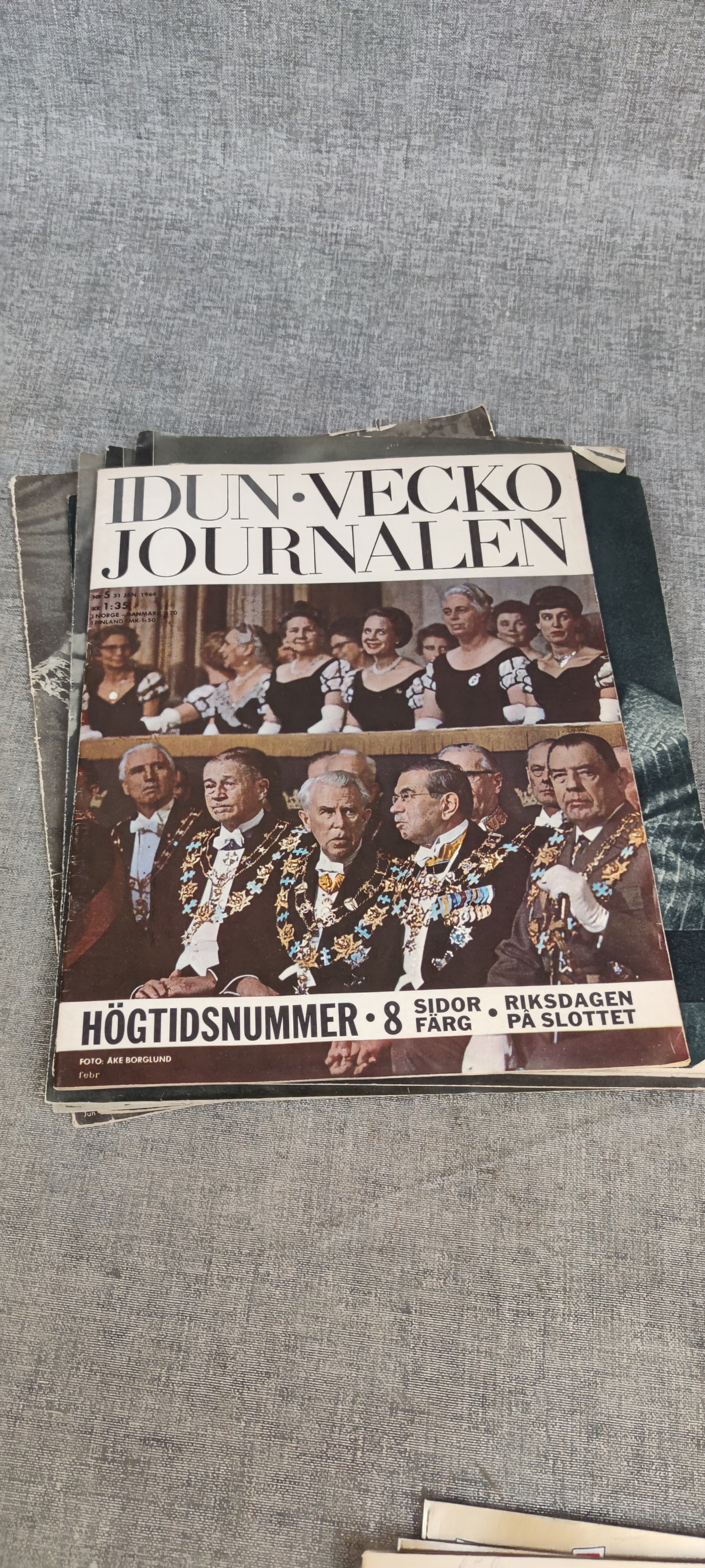 Diverse tidsskrifter. Bl.a IDUN, Vecko j… | Auktion.se